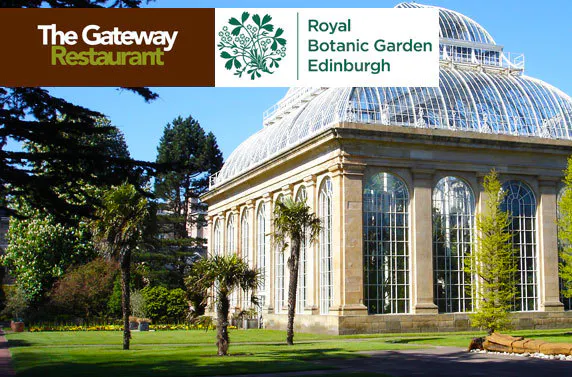 Champagne afternoon tea for TWO in the Royal Botanic Gardens EDINBURGH ...