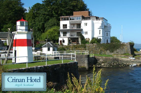 Coastal escape to the Crinan Hotel – itison