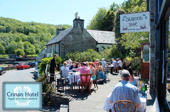 Coastal escape to the Crinan Hotel – itison