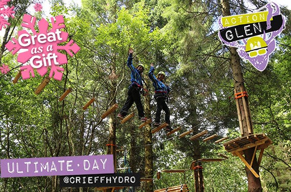 Crieff Hydro aerial adventure – itison