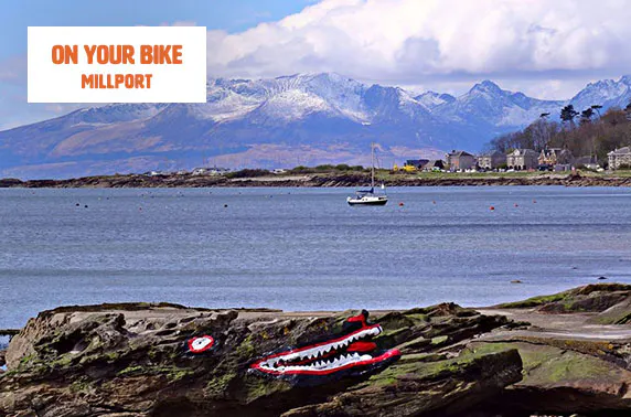 Family bike hire, Millport – itison
