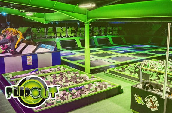 2 hour session at Flip Out Manchester - £3.50ph – itison