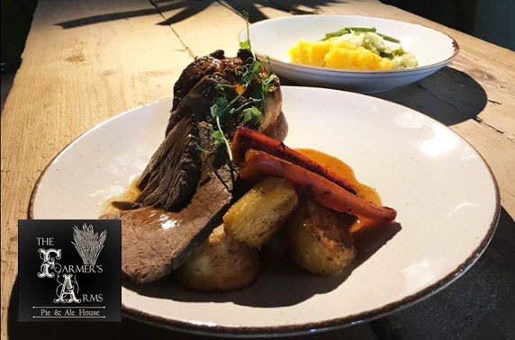 Sunday lunch at The Farmers Arms – itison