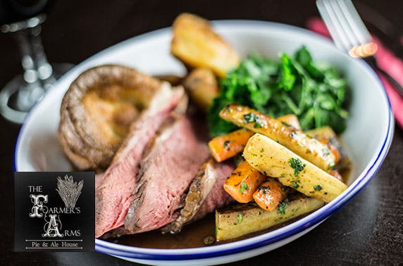 Sunday lunch at The Farmers Arms – itison