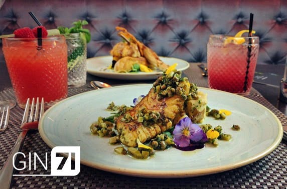 7 course Gin 71 dinner & cocktails – itison