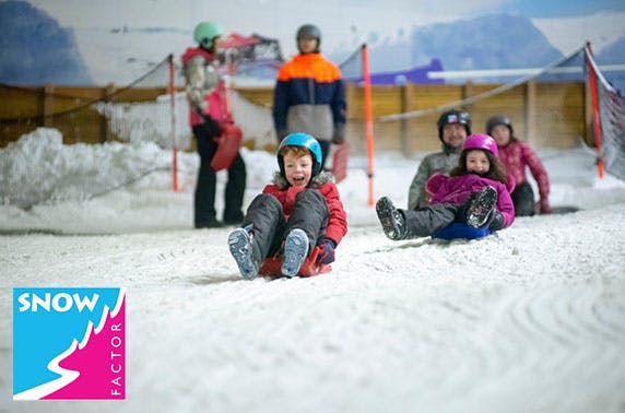 Snow Factor sledging, Braehead - from £5pp – itison
