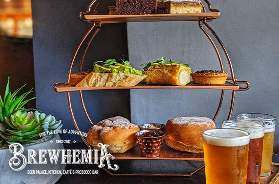 Gentleman’s afternoon tea at Brewhemia – itison