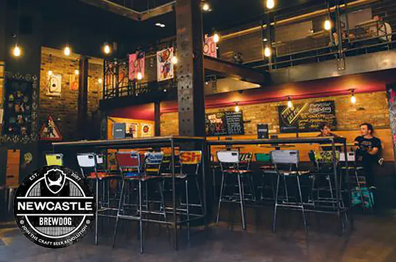 BrewDog Newcastle pizzas & drinks – itison