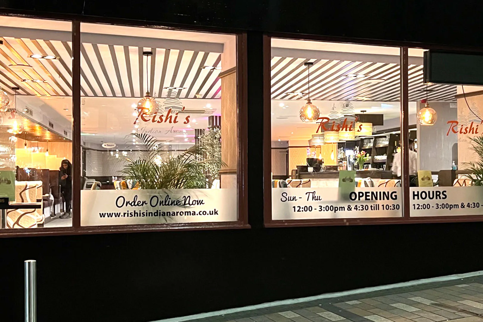 Rishi’s Indian Aroma dining – itison