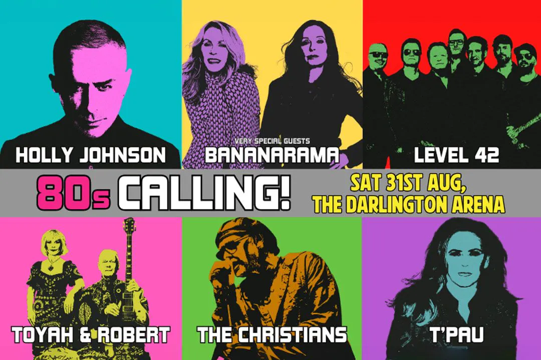 80's Calling festival at Darlington Arena – itison